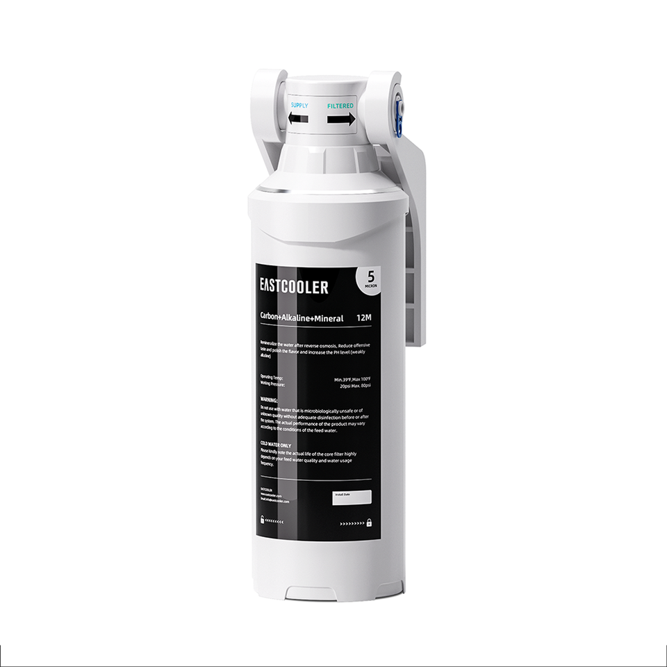 ALK3 Manual Plastic Water Filter with Quick Change ALKALINE PH+ ...