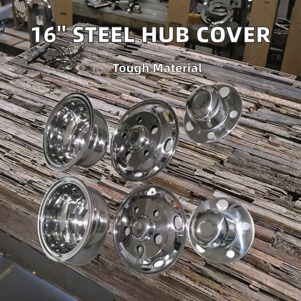 Mitsubishi 16 Inch Stainless Steel Wheel Hub Cover for Coaster and FUSO ...