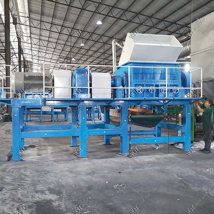 5 Ton High Capacity Tire Recycling Machine - Video Inspection