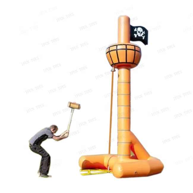 Outdoor Fun Inflatable Easy High Striker Games/Smash Power Games/Hammer ...