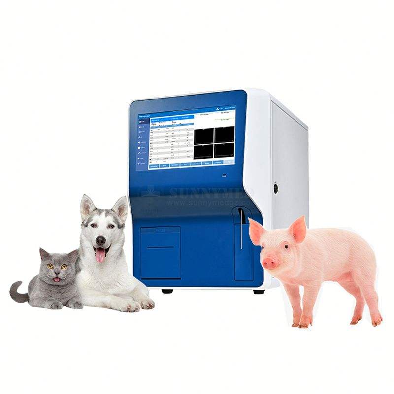 SY-B500_Vet CBC Blood Cell Counter Automated 5 Part 23 Parameter ...
