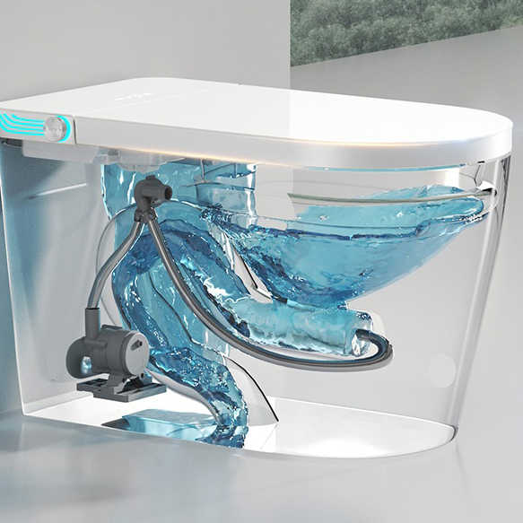 Smart Toilet with Remote Control - Modern & Automatic Bidet