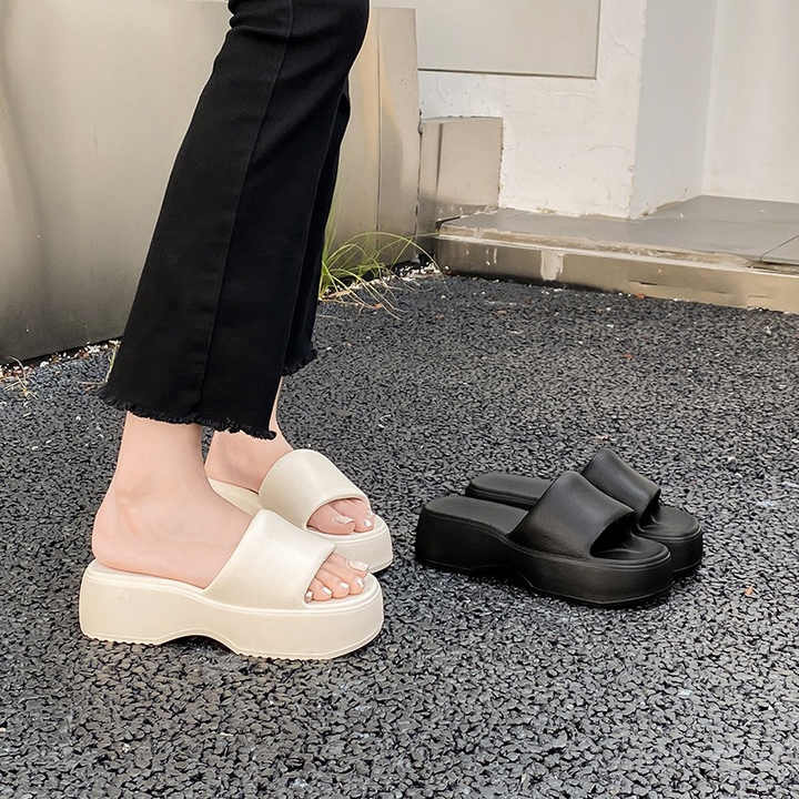 IDOIT Thick Soled Bubble Slides Beach Women Bubble Sandals Summer House ...