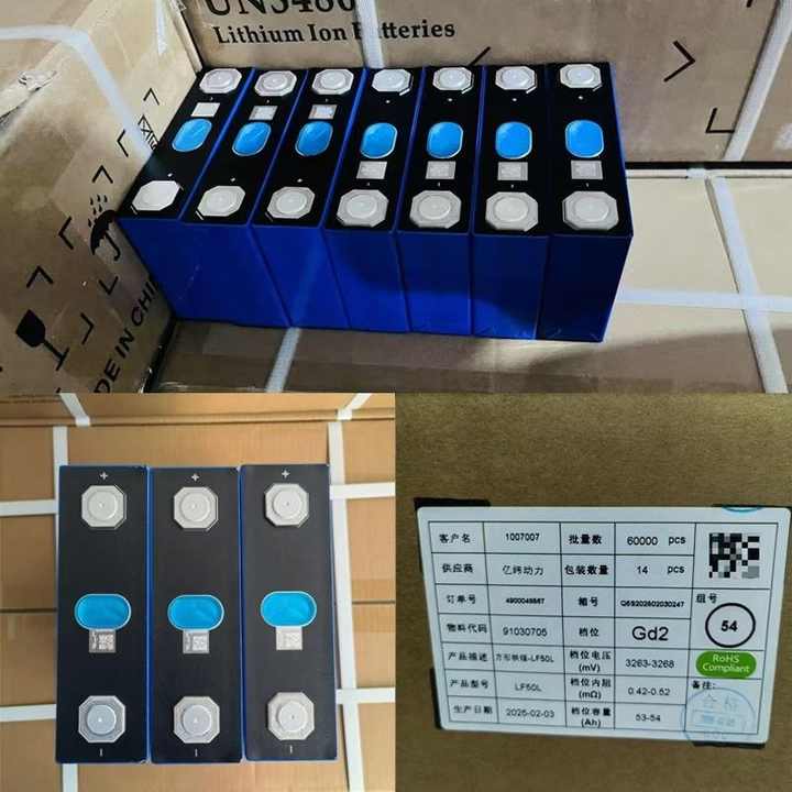 6000 Cycles EV 3.2V Grade a Lifepo4 Cell LF50 50Ah 125AH 173AH 230AH ...