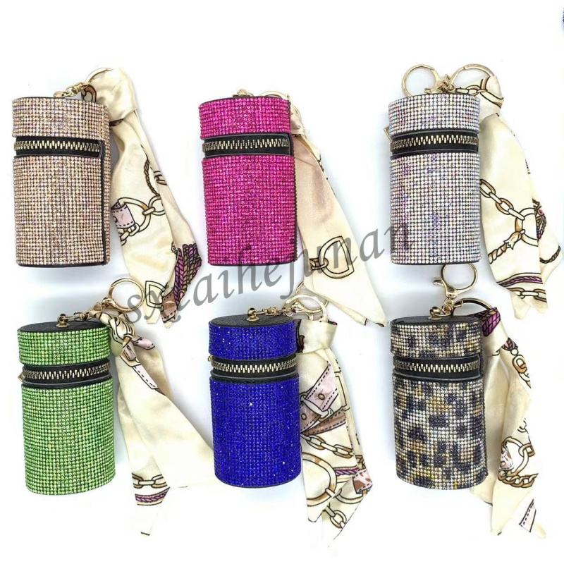 Customized Self Defense Key Chain Women Alarm Bling Rhinestone Set ...