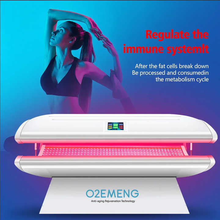 O2EMENG Wholesale Bio-modulated Infrared Light Therapy Bed 630 660 ...