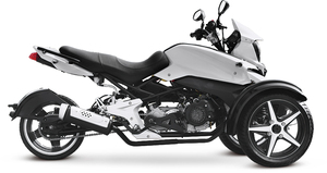 Powerful trike chopper three wheel motorcycle With Modern Technology ...