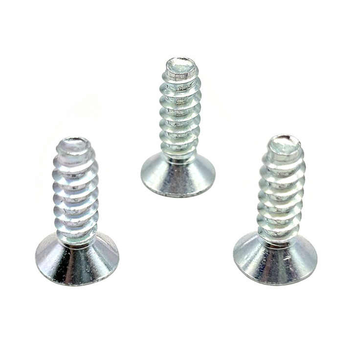 304 Stainless Steel Cross Groove Countersunk Head Flat Tail Thread ...