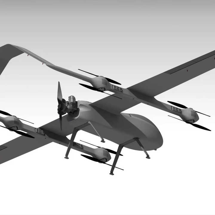 VF180P Long Endurance Big Payload UAV Drone Airplane Security for ...