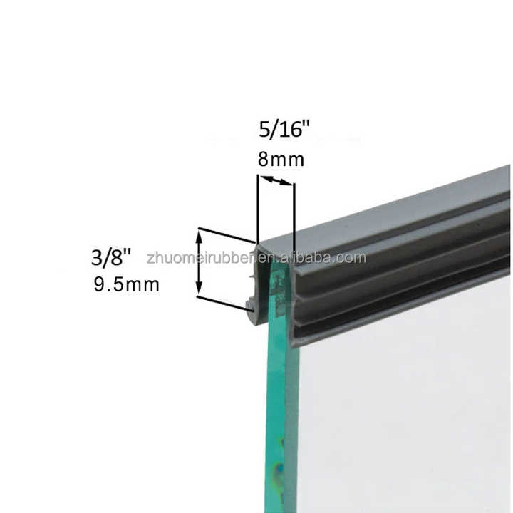 Rubber U-Gasket for Vintage Trailer Windows - Black Glazing Gasket for ...