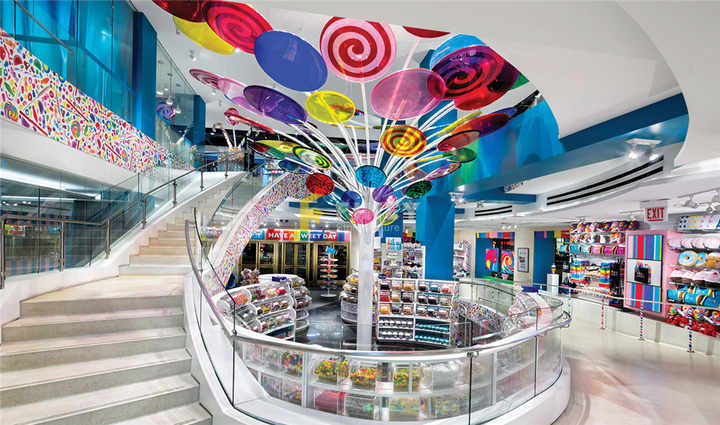 Candy Shop Interior Design - Modern & Customizable Decor