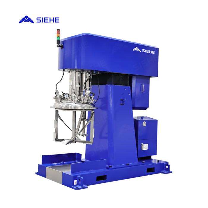 Industrial Double Shaft Mixer High Viscosity Thermal Grease Structural ...