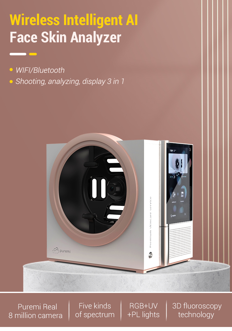 Facial Analyzer AI Skin Detector: Magic Face Skin Scanner For Advanced ...