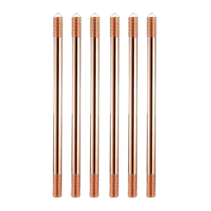Kunb Copper-Clad Steel Grounding Rod High Strength for Industrial ...