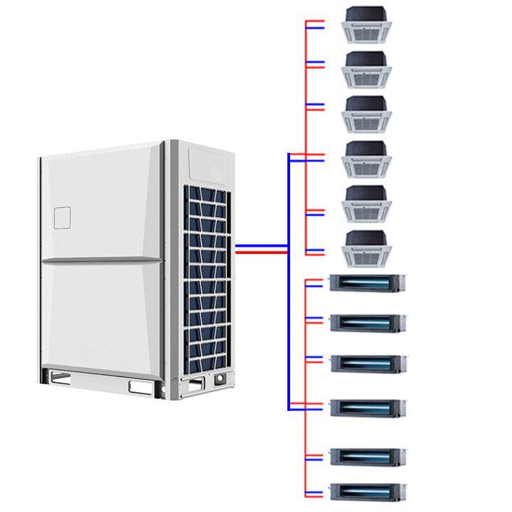 Cassette Duct Vrv Vrf Central Air Conditioner Hvac Industrial Air ...