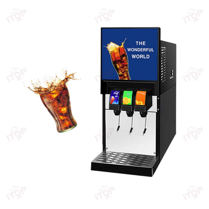 Commercial Automatic 3 Valves Dispenser for Post Mix Soft Drinks ...