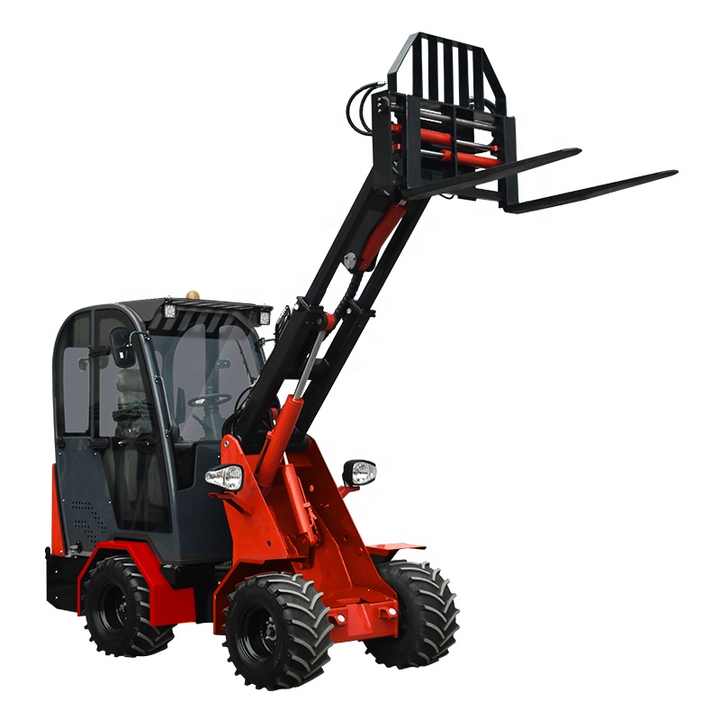 Hydraulic Grader Blade Articulated Wheel Loader - 1 Ton