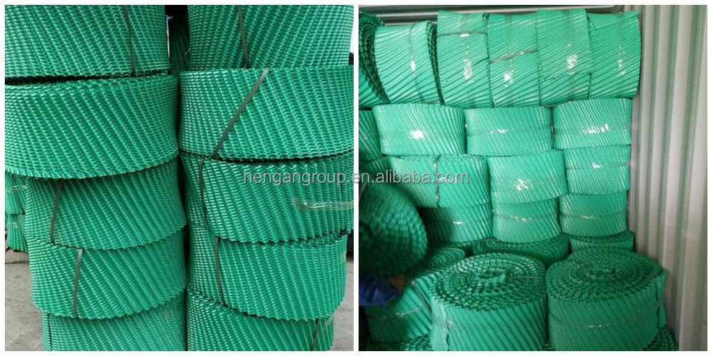 Green round cooling tower fill cooling tower PVC fill Products from ...