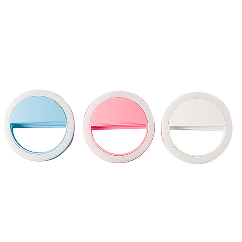 Round Ring Camera - Portable LED Fill Light for Selfies