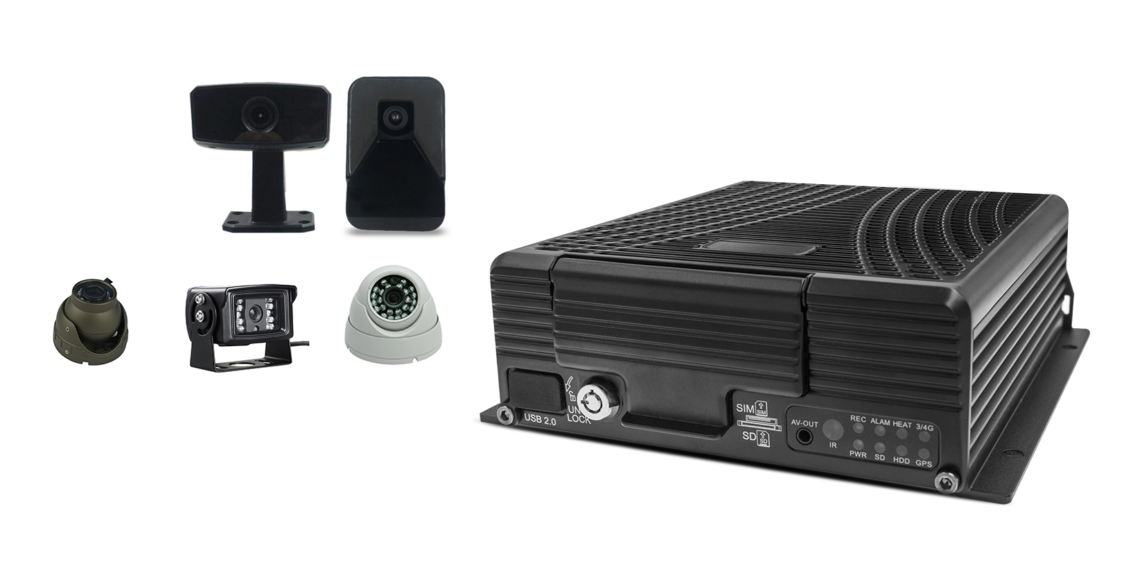 Model 3008AN DVR - 8 Channels Full HD Smart AI DSR BSD