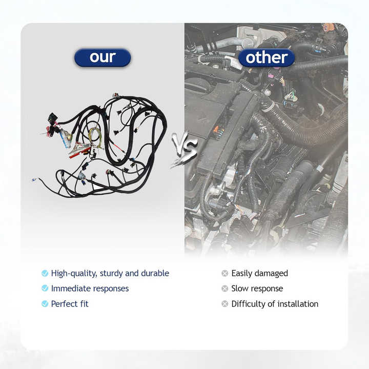 Customized Automotive Engine Wiring Harness Kit by Garfour