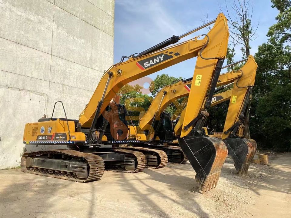 Quality Assurance 21 Ton SANY SY215C 1.1m Bucket Capacity Hydraulic ...