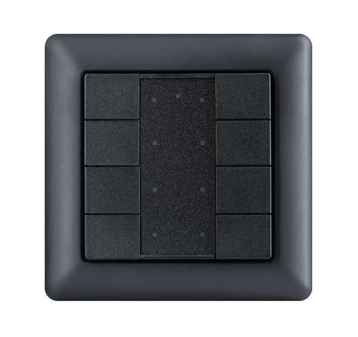 8-Key Push Button DALI Wall Switch Bicolor Feedback LED (white/red ...