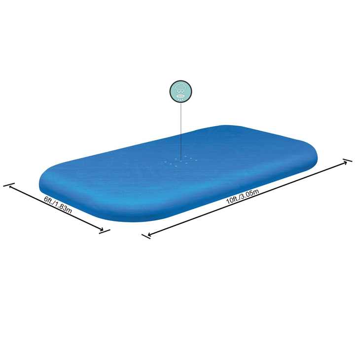 Bestway 58108 Rectangle Pool Cover for Inflatable Family Pools| Alibaba.com