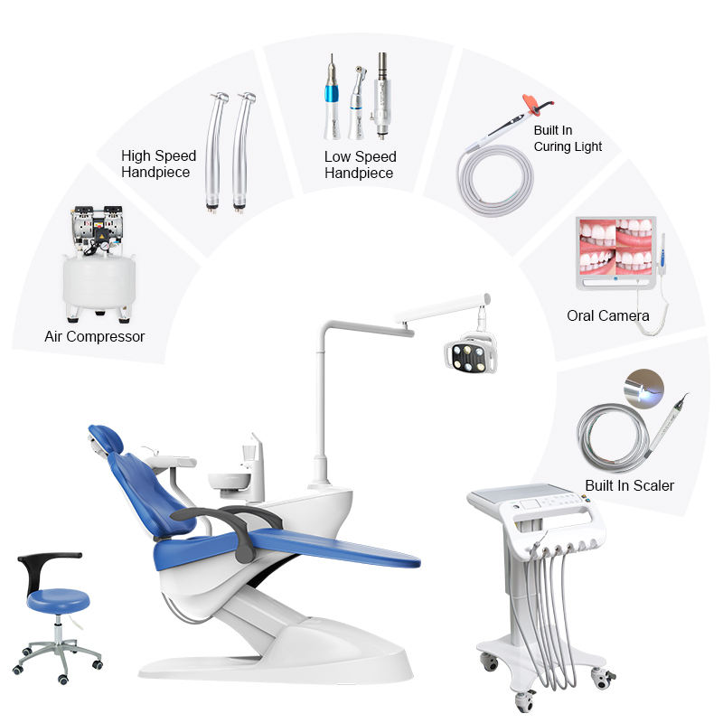 Dental Chair Unit Operating Room Lights Hydraulic Dental Chair Dentist ...