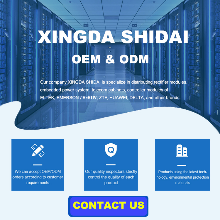 32A /60A Distributed Load Eltek Rectifier Flatpack2 2U Integrated DC Power System (CTO20402.nnnn ...