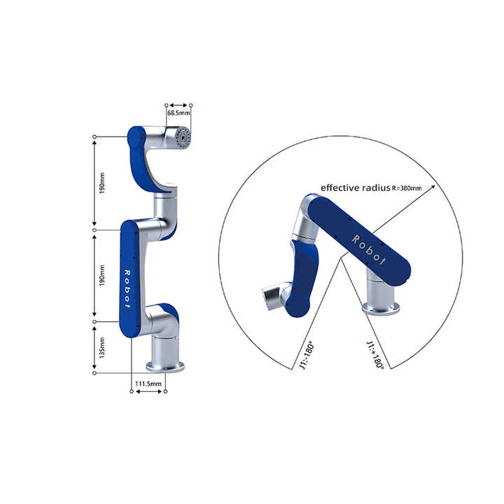 Jupiter Universal Industrial Collaborative Robot - 6 Axes