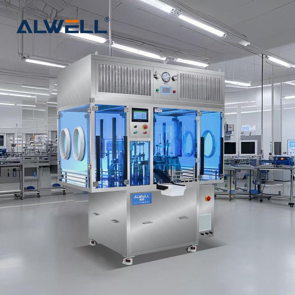ALWELL Fully Automatic Biopharmaceutical Syringe Equipment PLC Control ...