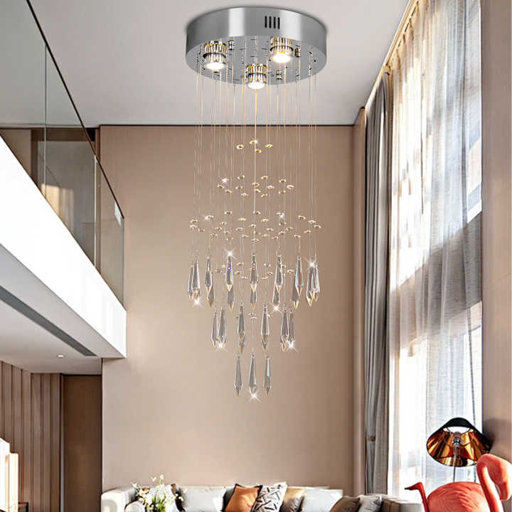 Fancy Chandelier Pendant Lights Crystal Home Decoration Living Room ...