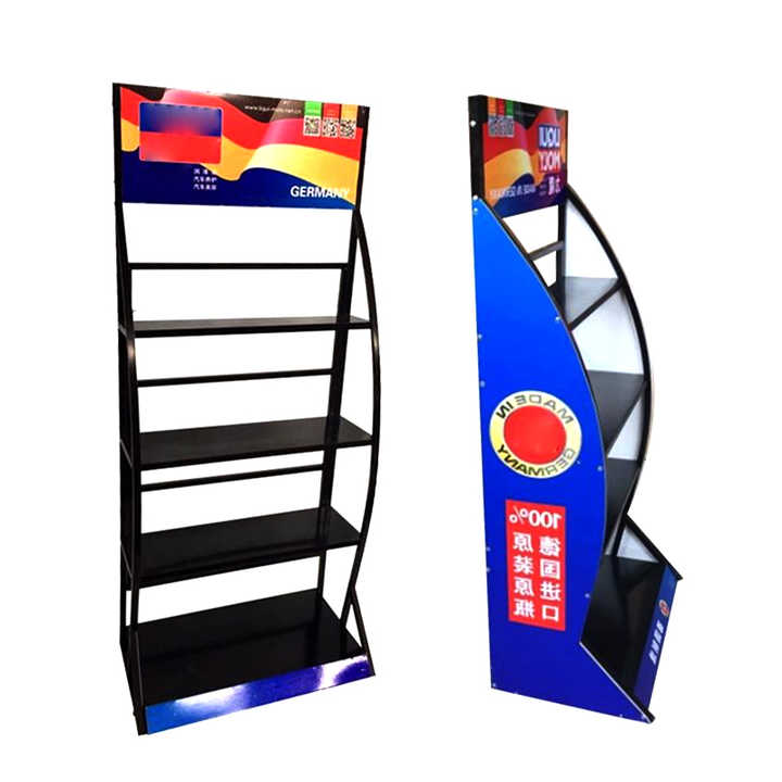 Castrol Oil Rack Display Stand for Auto Parts Unique Garage Shop Engine ...