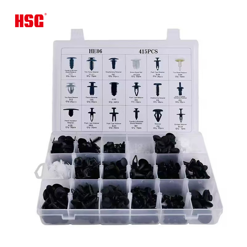 Car bumpers Trim Clips Door Panel Retainer Fender Bumper Fasteners Push ...