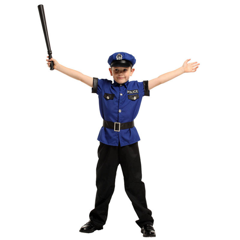 Boy Police Costume manufacturer, company | Yiwu Shengpai Costume Co., Ltd.
