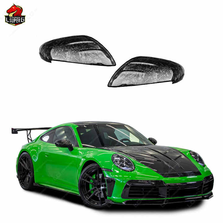 911 Upgraded K Style Carbon Fiber Mirror Cover for Porsche 911 Series ...