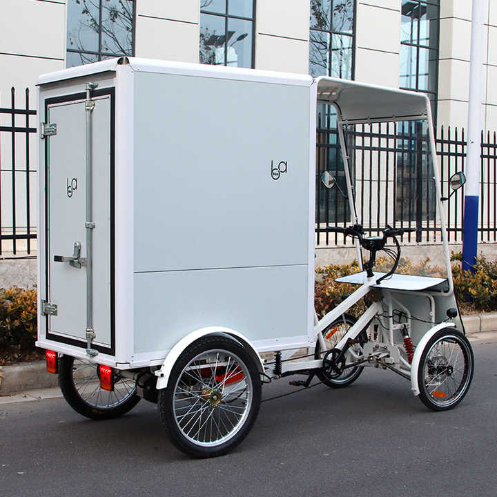 New 850W Delivery Bike Express Cargo Carrier Tricycle Four-wheel Bike ...