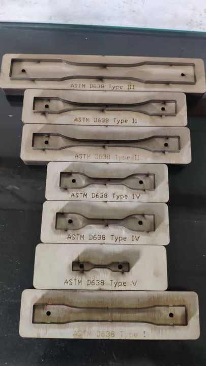 ASTM D412 Style C D Dumbbell Die Cutter - Electronic Manual Die Cutting ...