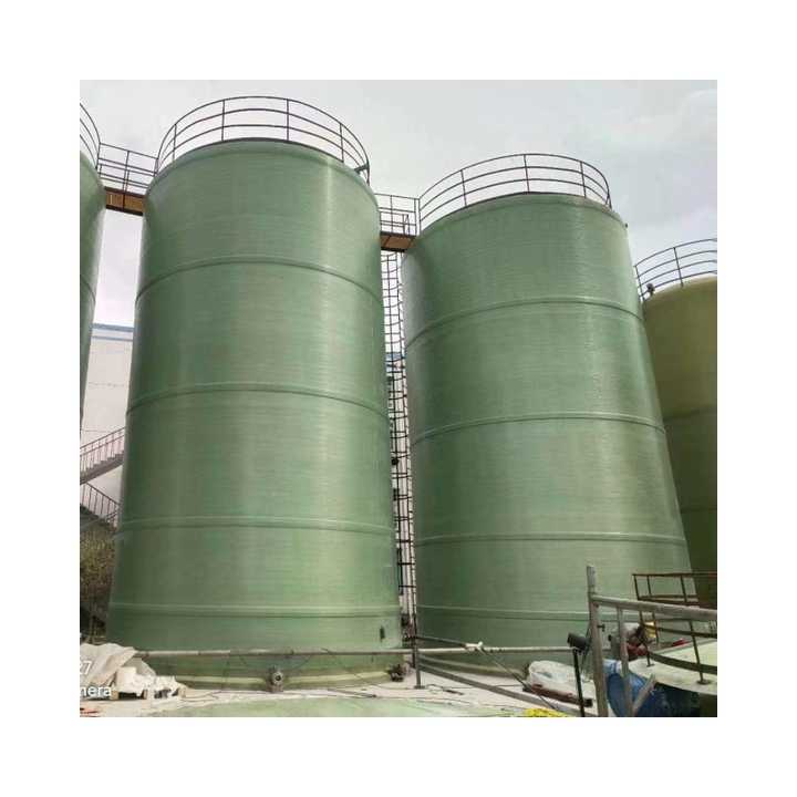 High Strength FRP Vertical Tank - Chemical Storage Solutions