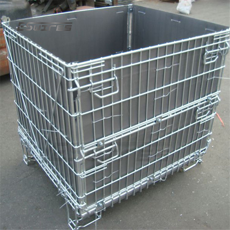 Durable Long Service Bulk Handling Stacking Collapsible Forklift Pallet ...