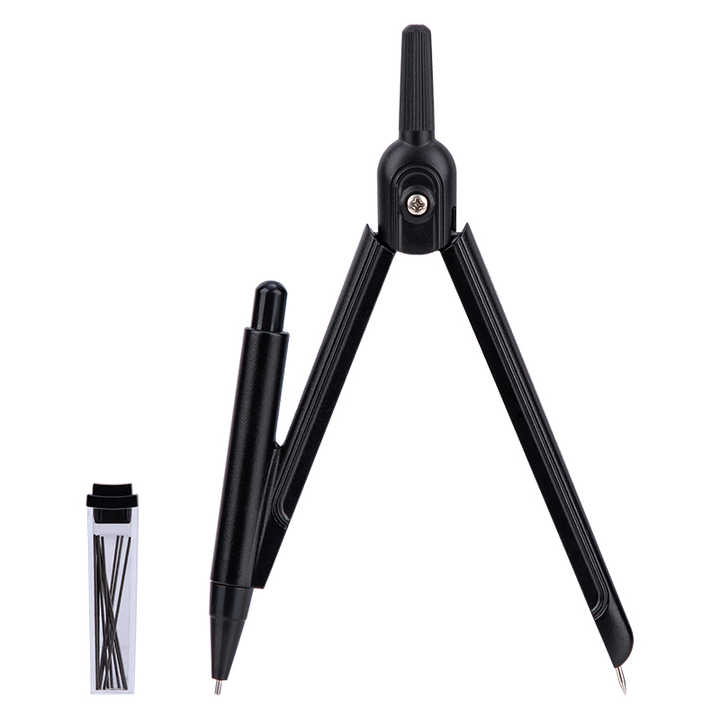 Deli 72152 #Compass #dia up to 300 mm #BLACK Anti slip Handle PS Box ...