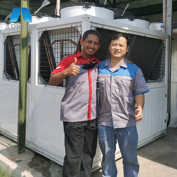 ARKREF CO2 Freezing Refrigeration System with Compressor Unit