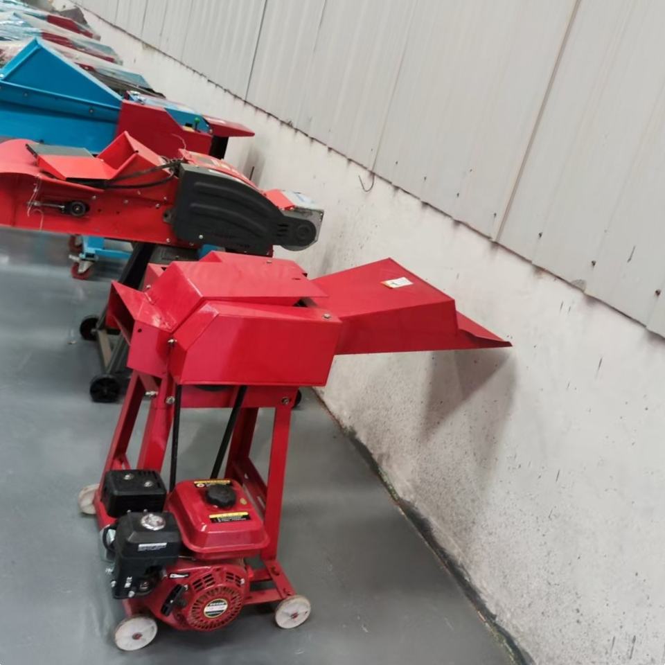 Silage Chopper Machine Fodder Cutting Chaff Cutter Machine with diesel ...