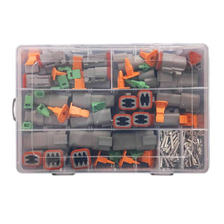 Deutsch DT Series Waterproof Wire Connector Kit - 250pcs