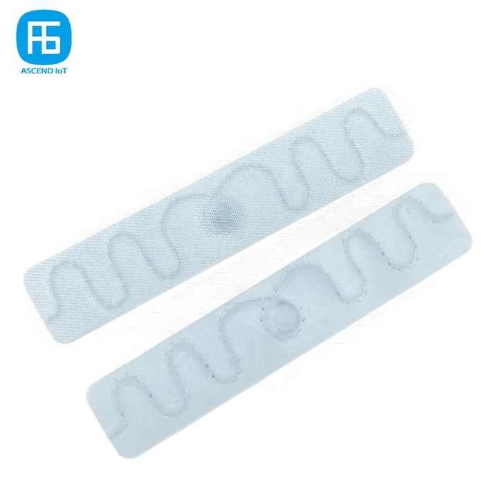 Good Quality Woven Washable UHF RFID Laundry Label Heat Resistant ...