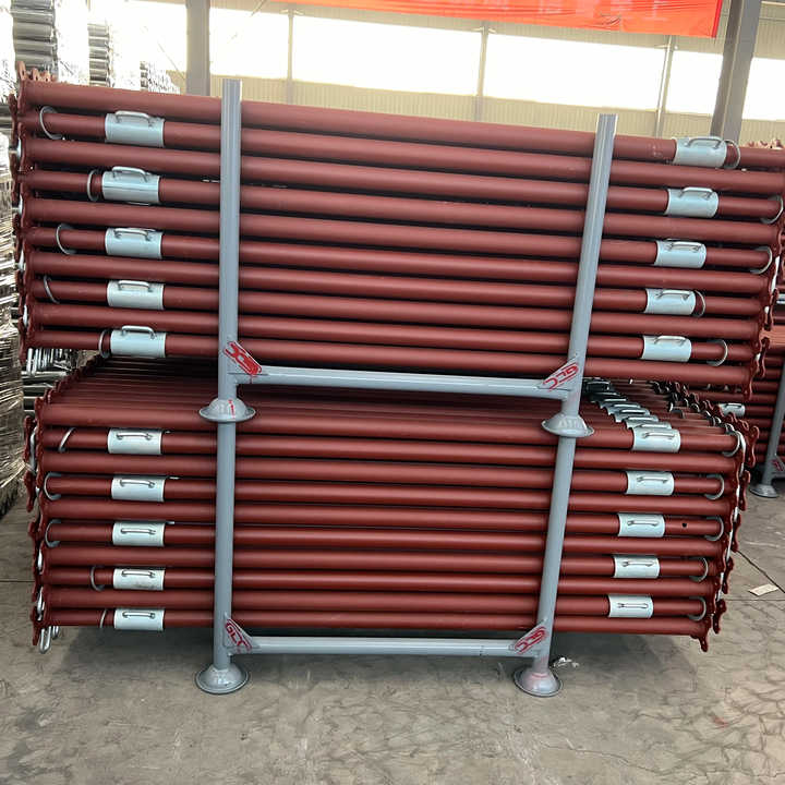 Scaffolding Steel Shoring Props Concrete Construction High Adjustable ...