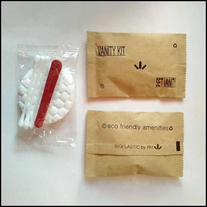 Biodegradable Hotel Amenities Set Kraft Paper Vanity Kit Plastic-Free ...