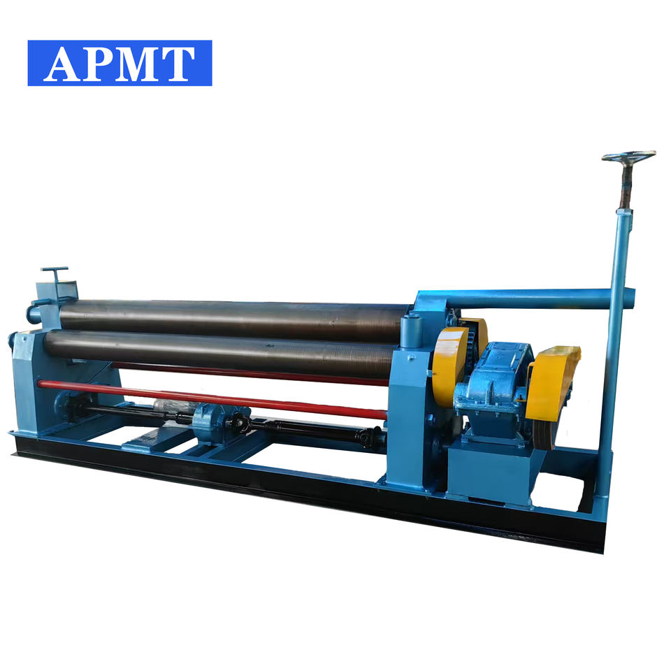 Mechanical Three Roll Plate Rolling Machine Stable Performance Rolling ...