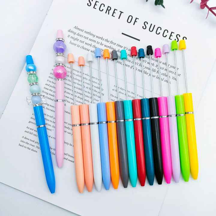 Top Bead Plastic DIY Ballpoint Pen Multi-Color Creative Small Fresh ...